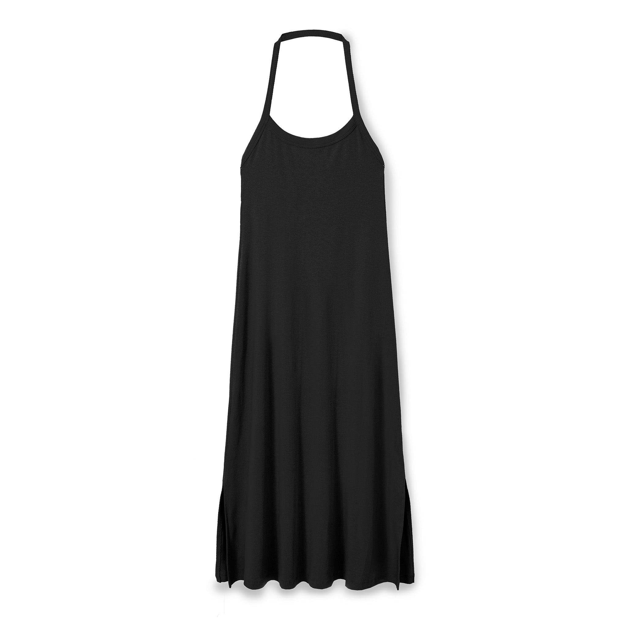 Basic rib open back dress – Daniel Yona