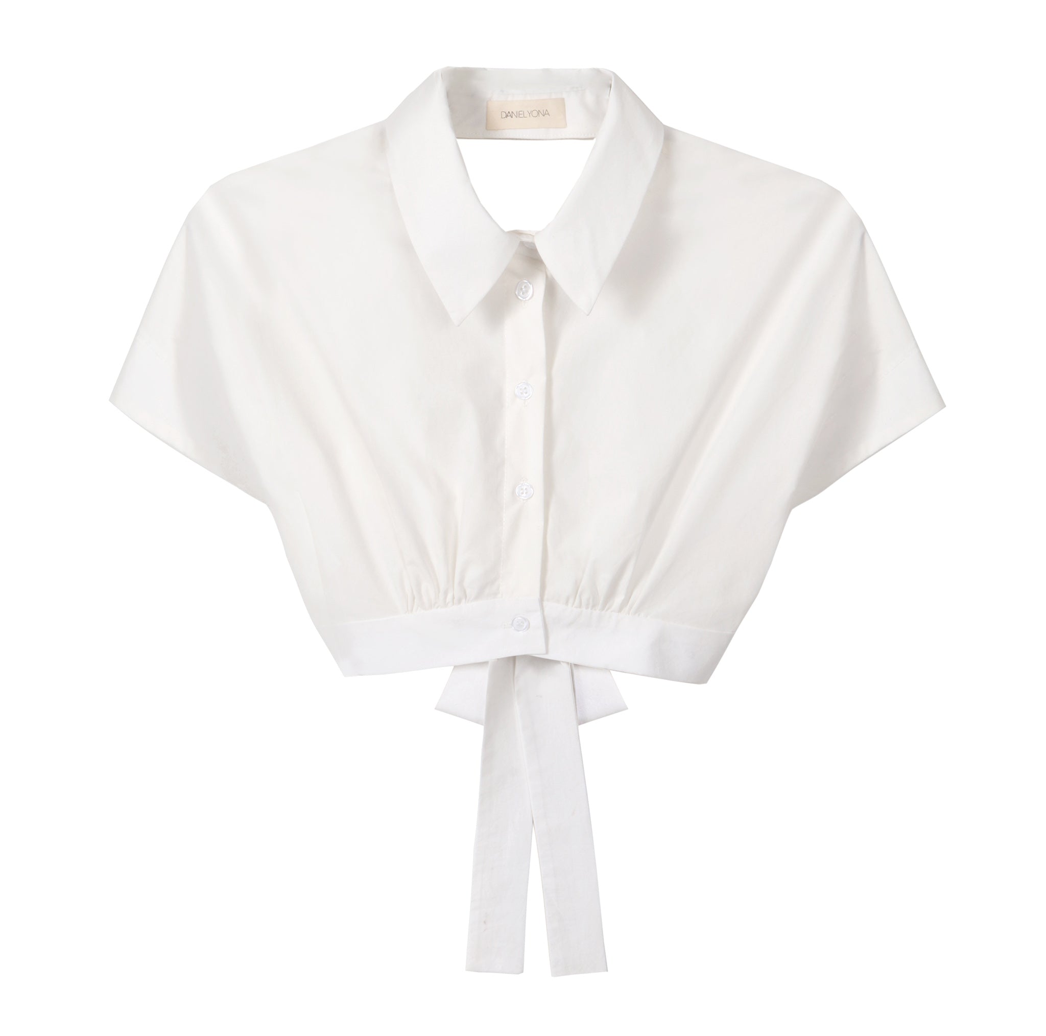 Dreamy buttoned crop – Daniel Yona