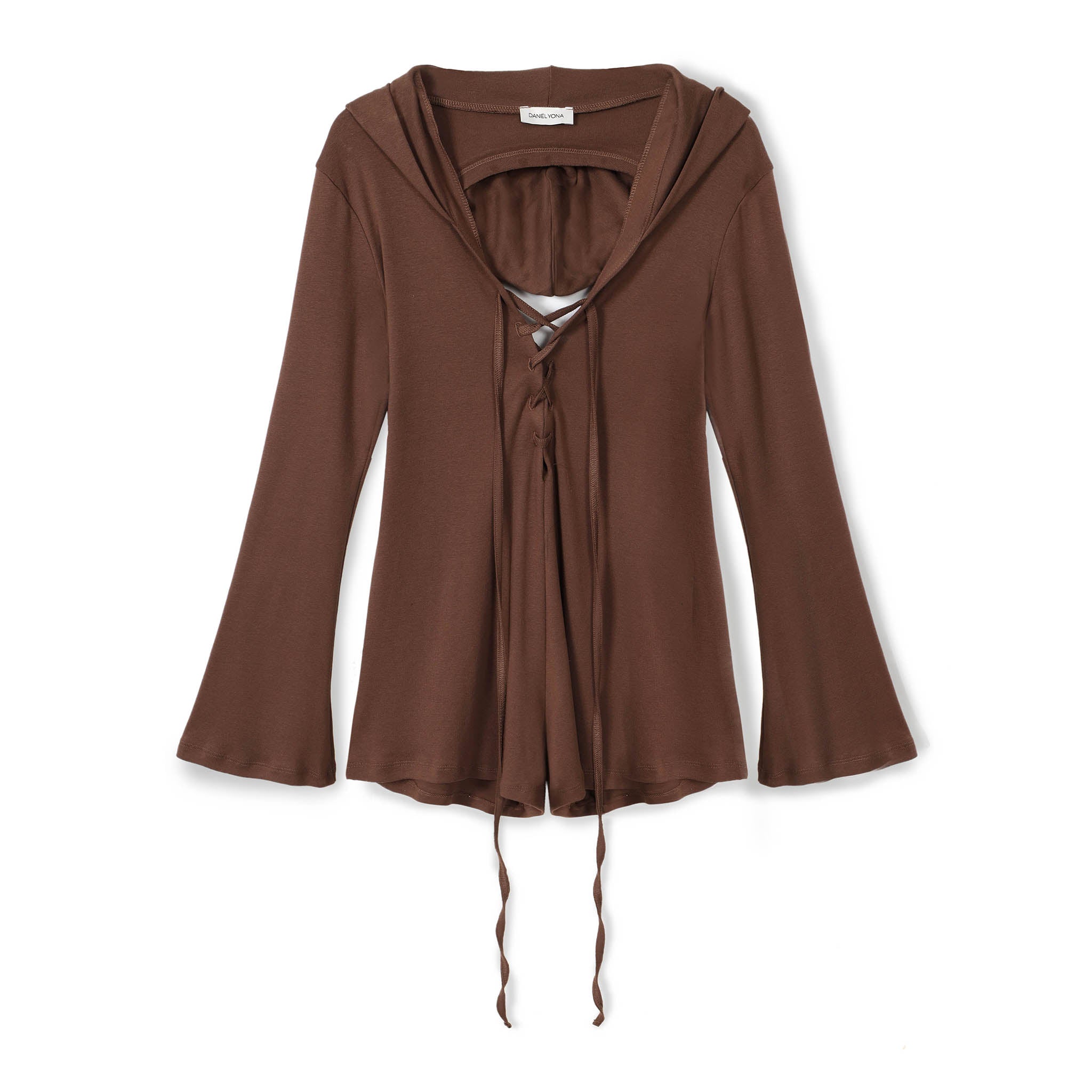 Super short open back overall – Daniel Yona