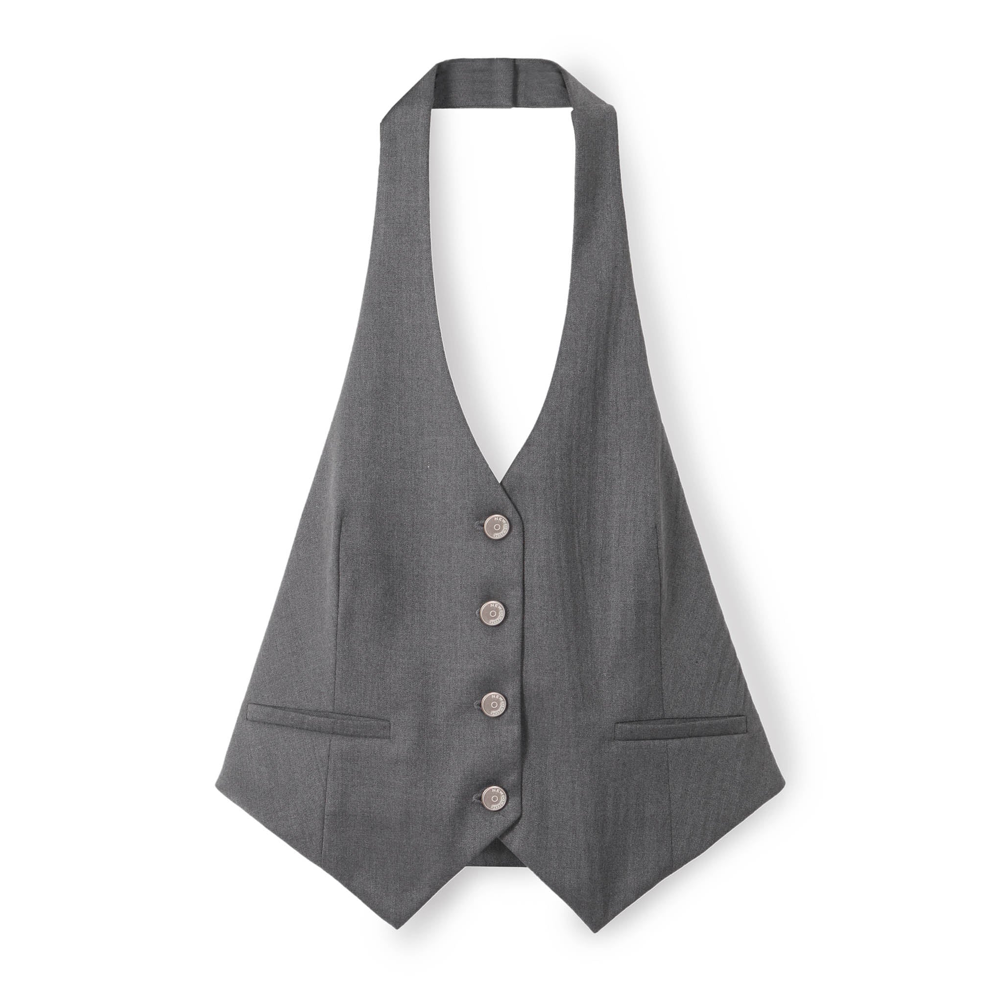 Vintage open back vest – Daniel Yona